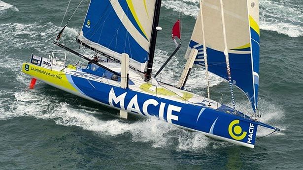 Historic arrival for the Vendée Globe race